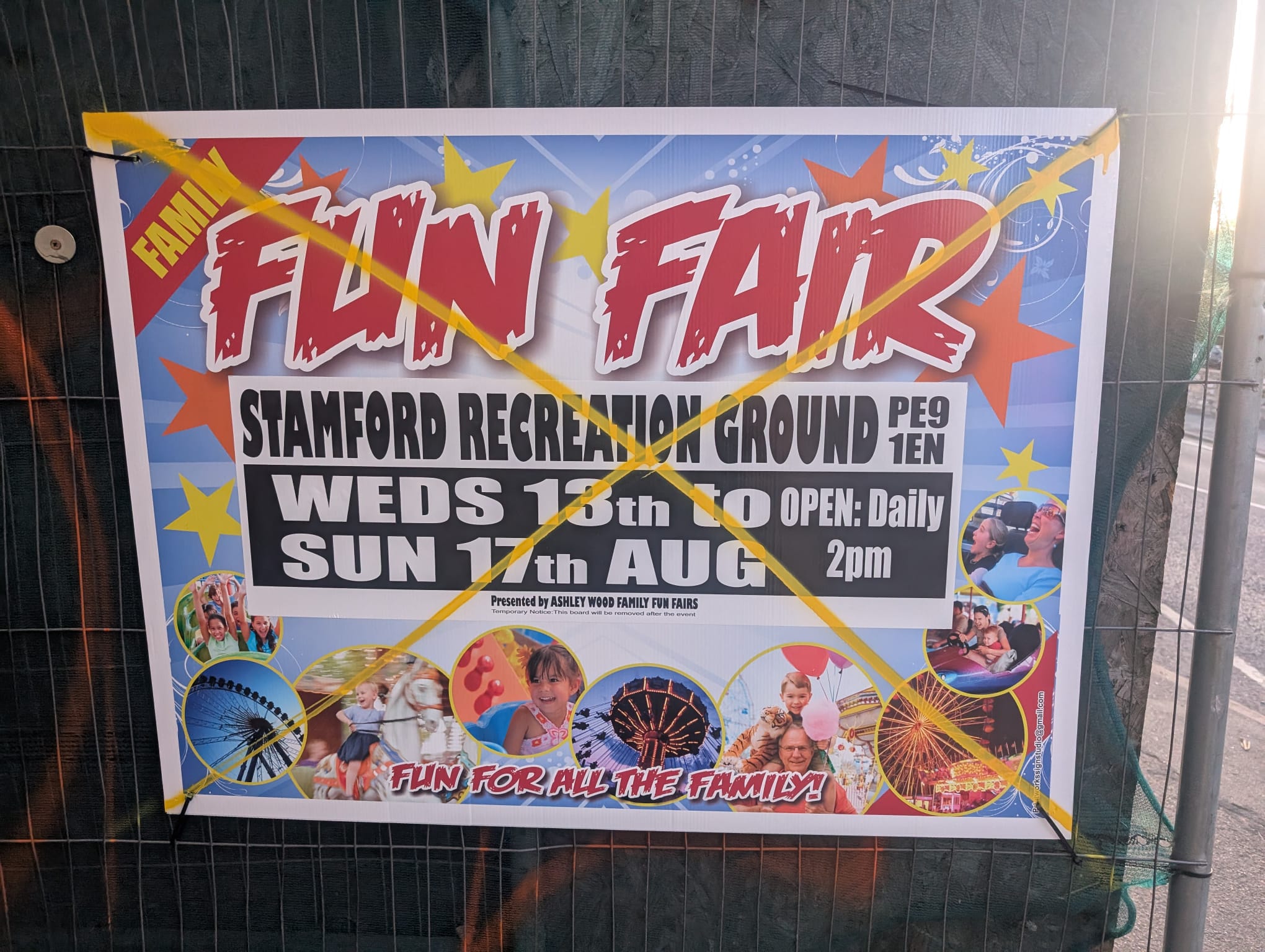Stamford Funfair - Stamford Guide